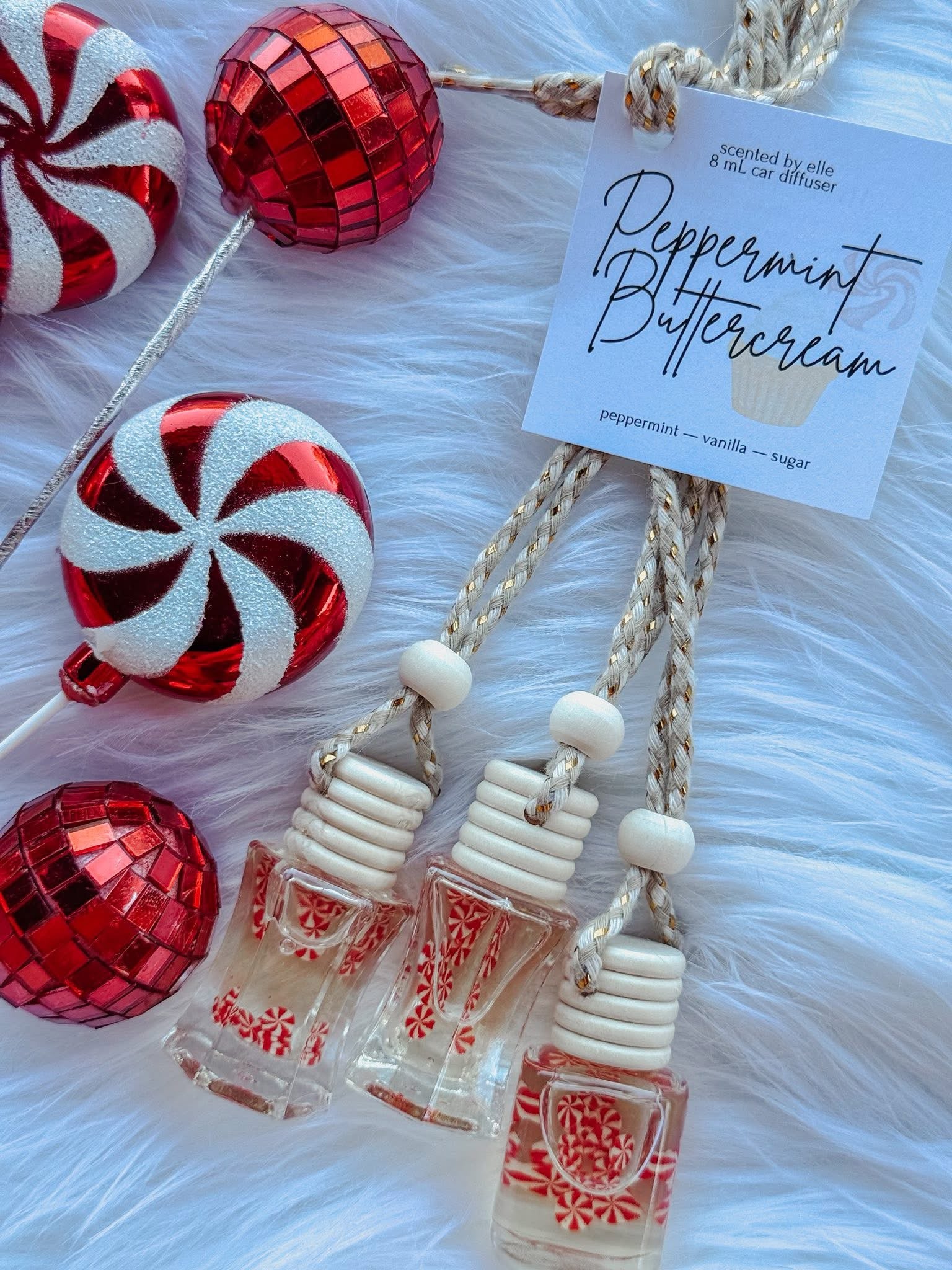 Peppermint Buttercream Car Diffuser – OTM Boutique & Bow Co.
